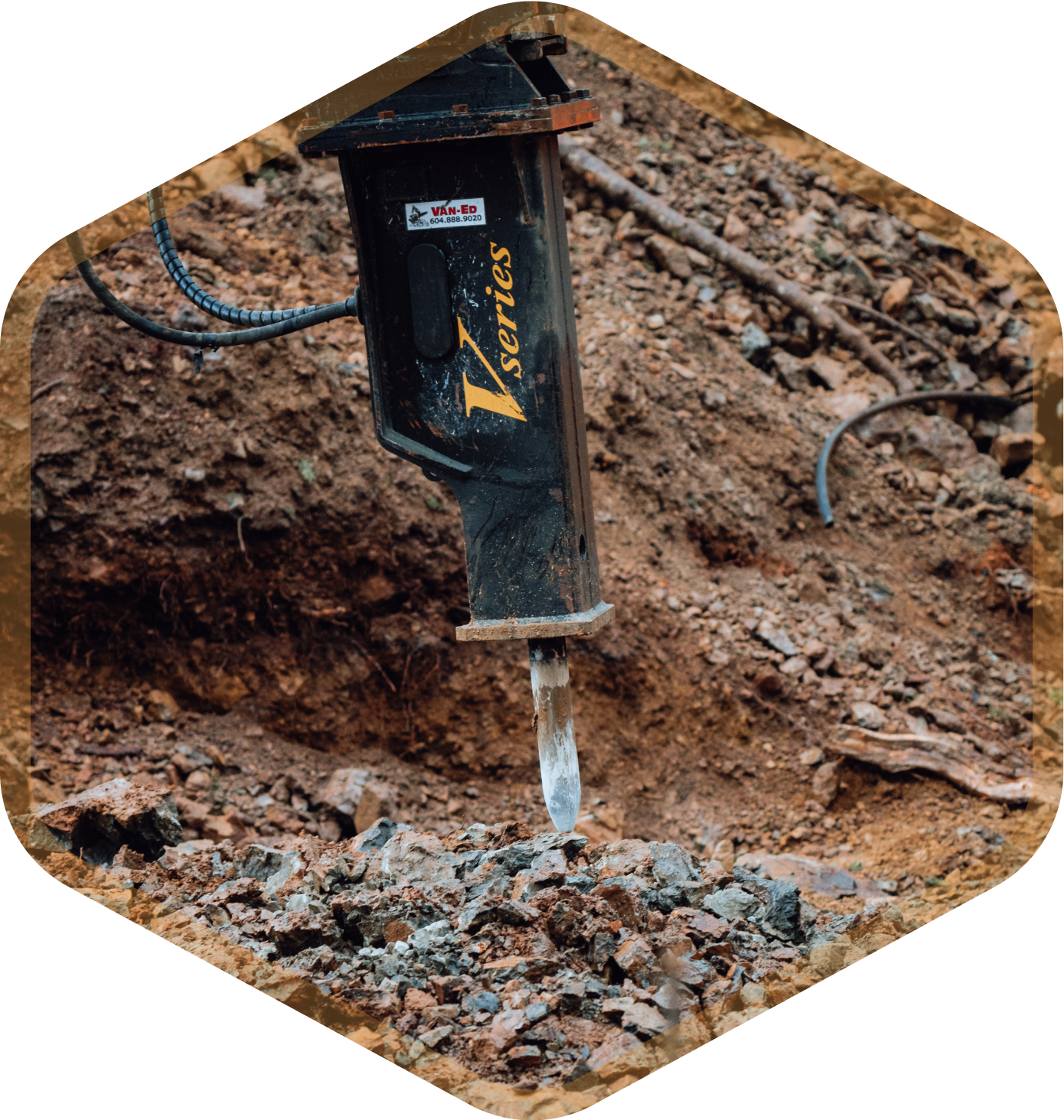 Rock Breaking and Removal - Newton Valley Excavating